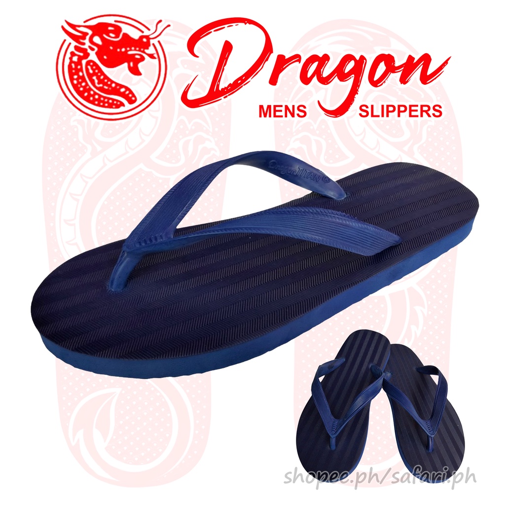 Dragon Slippers Mens D23 (Purple Blue) | Rubber Flip Flops | Philippine ...