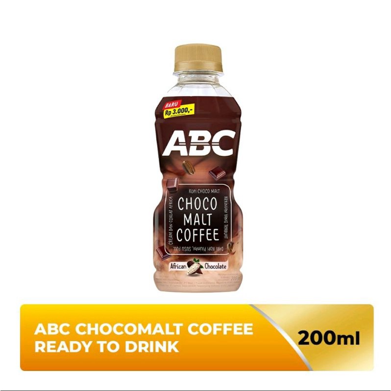 ABC CHOCOMALT COFFEE 200 ml | Shopee Philippines