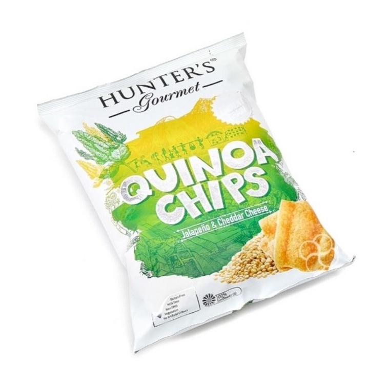 Hunter's Gourmet Jalapeno and Cheedar Cheese Quinoa Chips 75g | Shopee ...