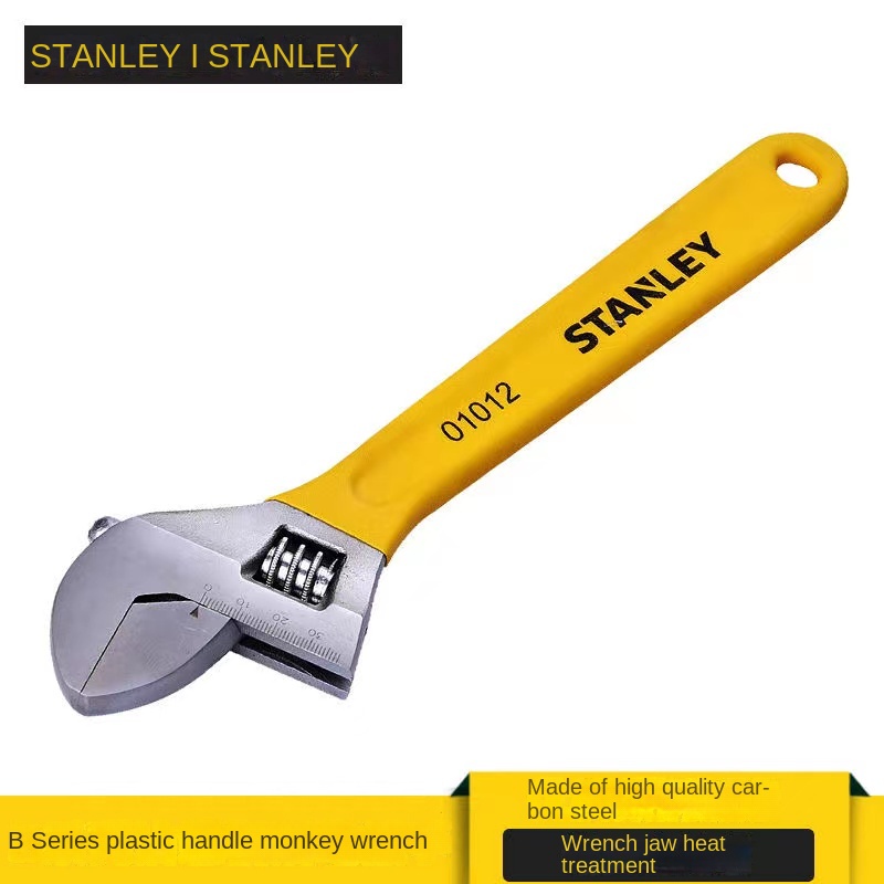 Stanley Adjustable Wrench Open Small End 4 Inch 6/8 10 12 15 Inch#Yixi ...