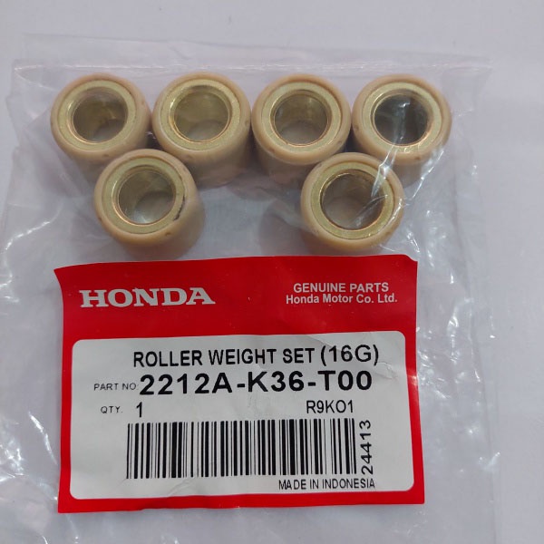 Honda CLICK 125 /150 Pulley Ball 16G Flyball Set (K97) 2212A-K36-T00 ...