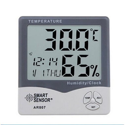 Smart Sensor AR807 AS807 Thermometer Hygrometer incubator temperature hospital storage ...