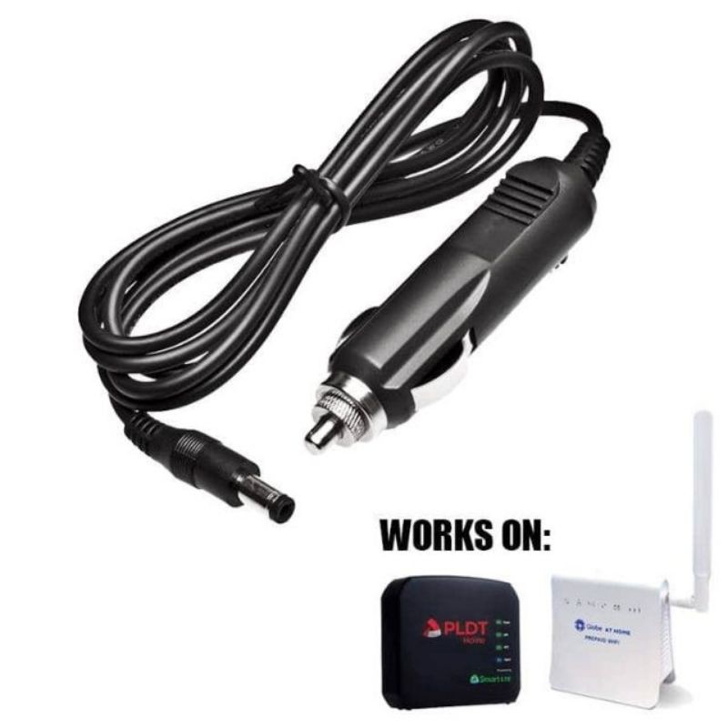Car Power adaptor / adapter for Globe at home and PLDT Prepaid wifi ...