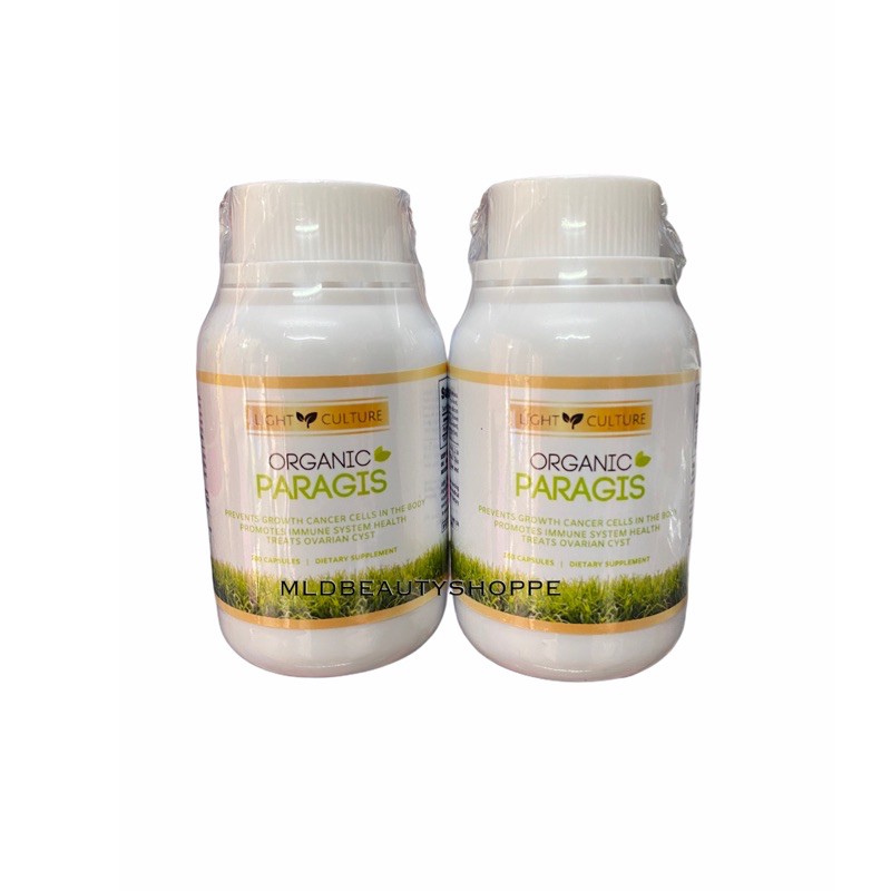 Pure Organic Paragis Capsule (100 Caps Dietary Supplement) | Shopee ...
