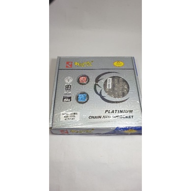 Sprocket / Chain Set Raider150, Raider 150 New Model 14-41-428x120 2 in ...