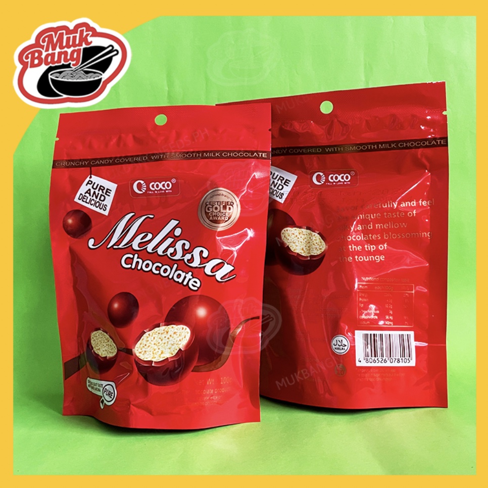 Coco Melissa Chocolate 100g / 48pcs | Shopee Philippines