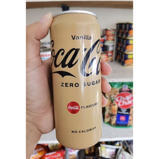 Coca Cola Vanilla Zero 320ml No Calories Original Authentic Coke Vanilla Zero | Shopee Philippines