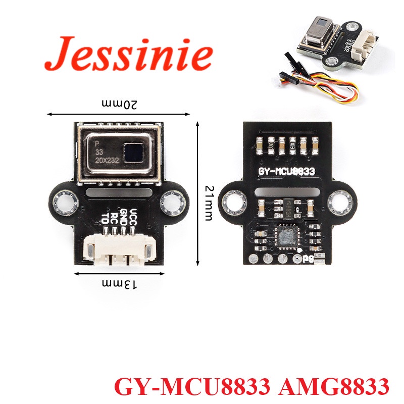 Amg8833 Ir 8 8 Thermal Imager Dot Matrix Temperature Sensor Module 8x8