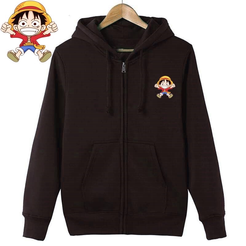one piece Luffy hood cotton jacket new design unisex 1302 | Shopee ...