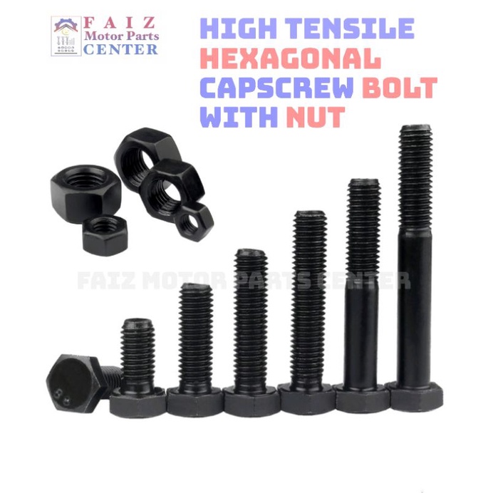 HIGH TENSILE 8x35mm, 8x40mm, 8x45mm, 8x50mm (#13 sa yabe/tools)EX ...