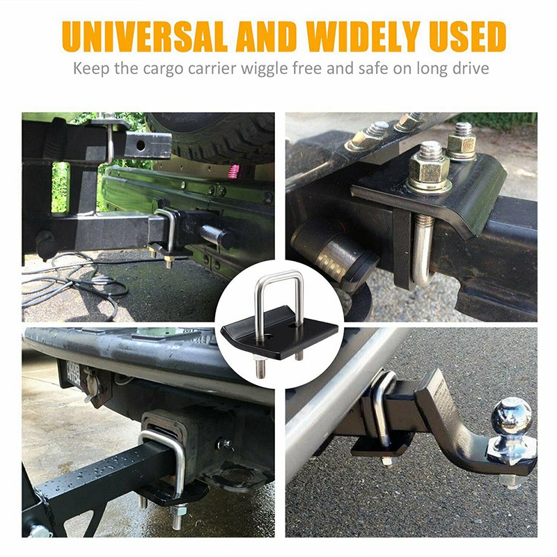 Heavy Duty Steel Trailer Tow Hitch Anti Rattle Stabilizer Steel Rust ...