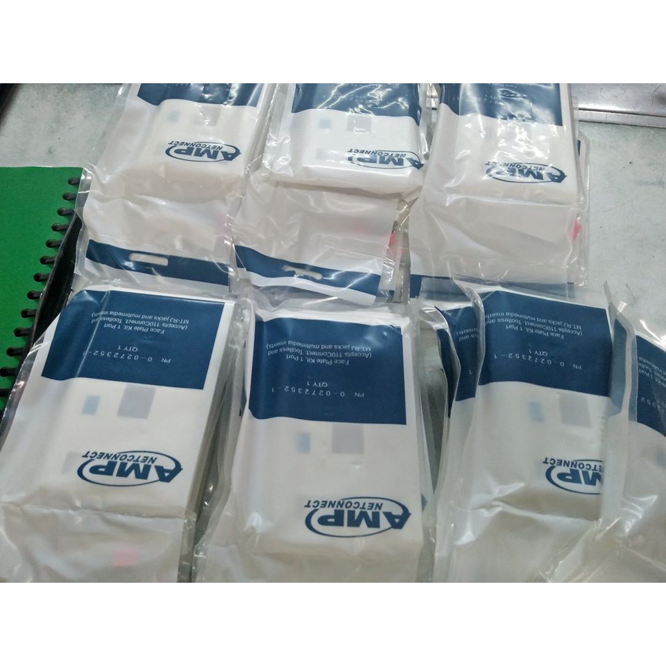 Faceplate face panel 2port 2GANG for information outlet | Shopee ...