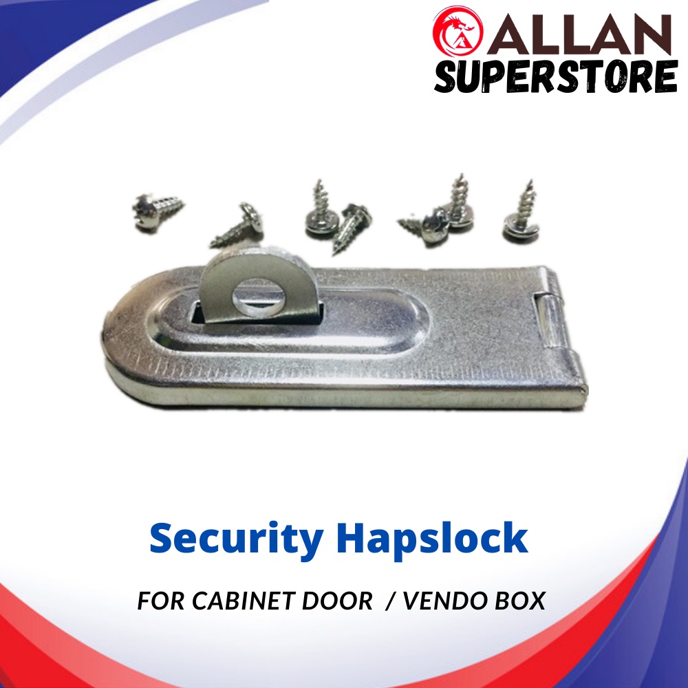 Allan 10pcs Security Hapslock Safety Haps Lock For Piso Net Pisowifi ...