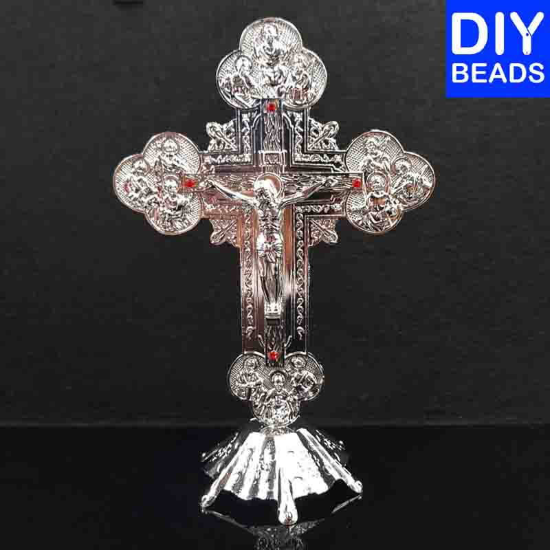 Diy Beads Religious Cross w/ Stand #88 (21cmx13cm) | Shopee Philippines