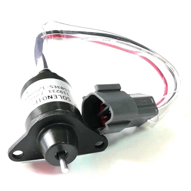 Foton lovol excavator parts FR65-7 shut off solenoid valve FR60 flameout solenoid valve FR75 ...