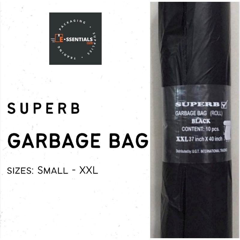 Trash bag Roll / Garbage Bags SUPERB Brand (Small - XL), COD-ready ...