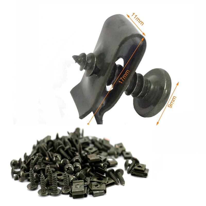 50/40/30/20/10 Set/lot M4 M5 Motorcycle Car Scooter Atv Moped Ebike ...