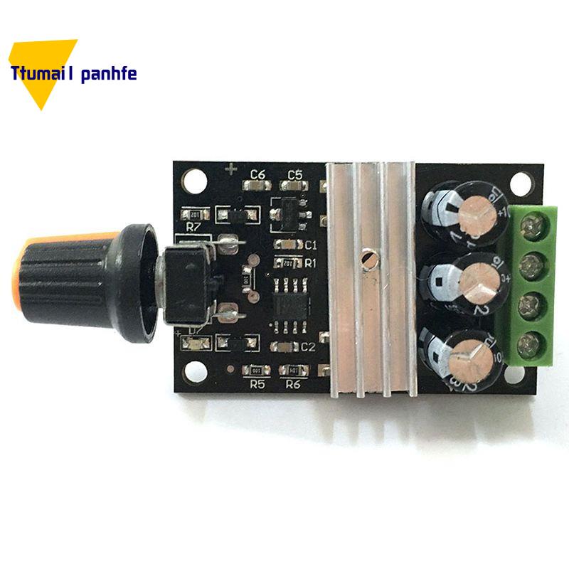 DC 6V 12V 24V 28VDC 3A 80W PWM Motor Speed Controller Regulator ...