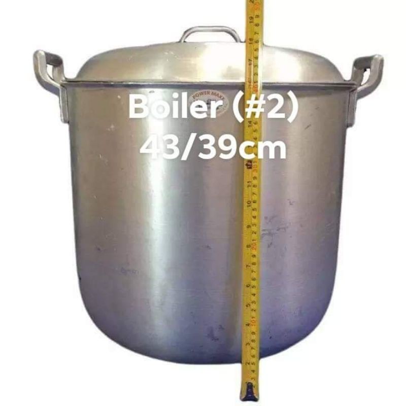 BIGSIZE BOILER KALDERO SIZE (#2) 33/39/cm MAKAPAL GOOD FOR BULKY ...