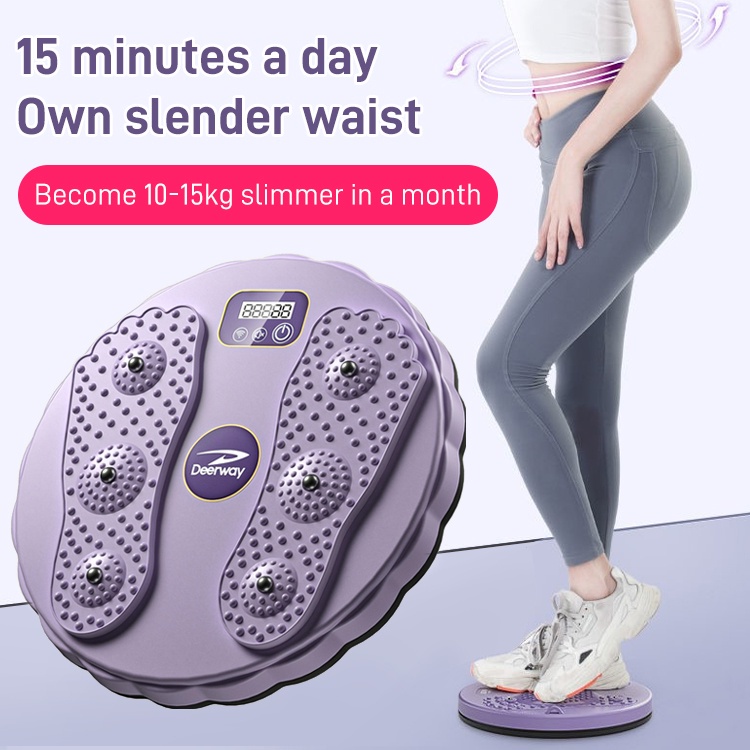 Magnet Massage Waist Twisting Device Gym Waist Twisting Plate Foot ...