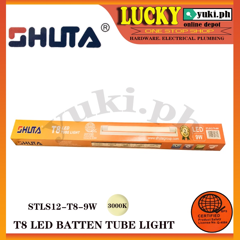 SHUTA T8 LED BATTEN TUBE LIGHT ( STLS12-T8-9W / STLS12-T8-18W ) BLUE/RED/3000K/6500K | Shopee ...