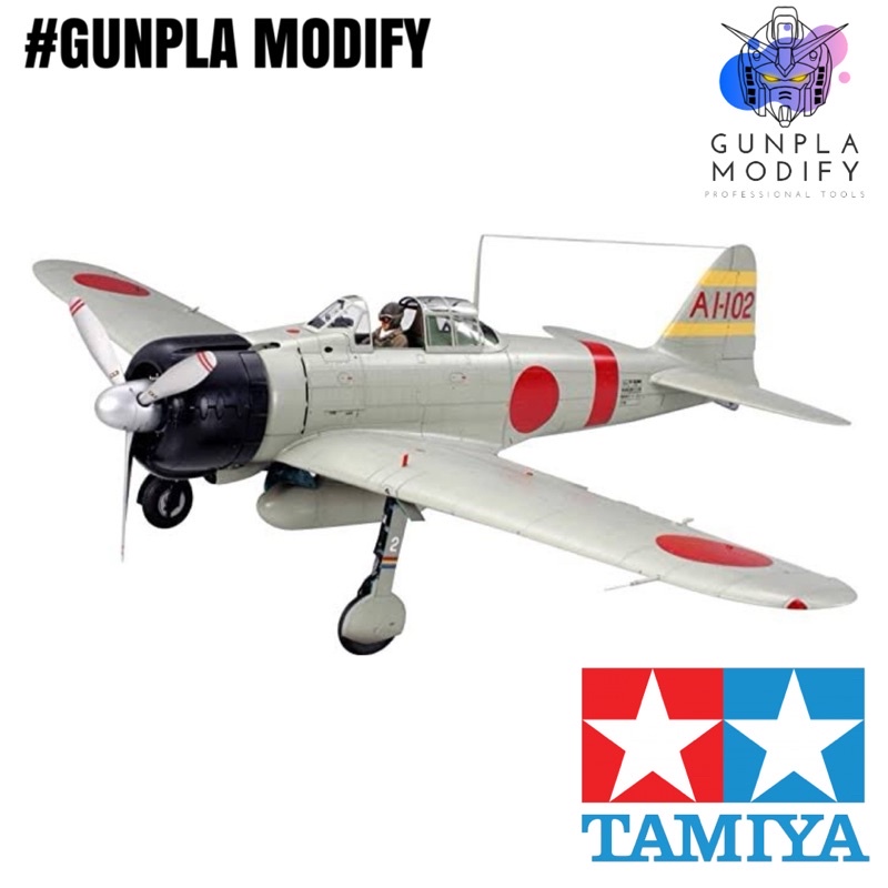 TAMIYA 61016 1/48 Fighter Model Mitsubishi A6M2 Zero Type 21 (Zeke ...