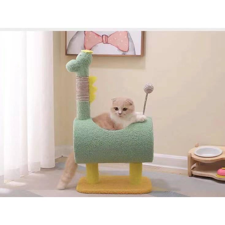 (Local delivery)Kitten apartment cat tree one-stop indoor game cat ...