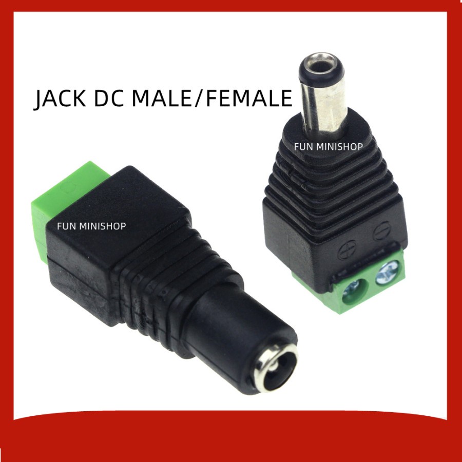 Dc JACK DC JACK DC JACK DC Connector CCTV Adapter FEMALE/MALE FEMALE ...