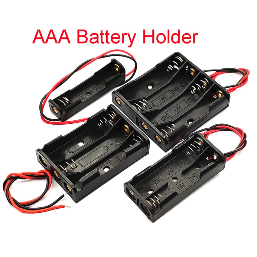 Circuitrocks Battery Holder 2 3 4 X AAA 3v-6v | Shopee Philippines