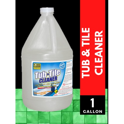 Powerclean Concentrated Tub and Tile Cleaner 1 GALLON (Heavy Duty ...