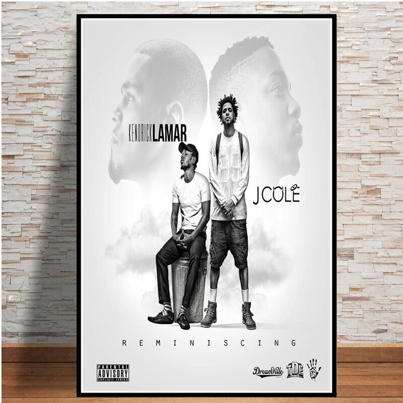 J cole KOD Forest Eyez Rapper Hip Hop Music Album Star Poster Prints ...