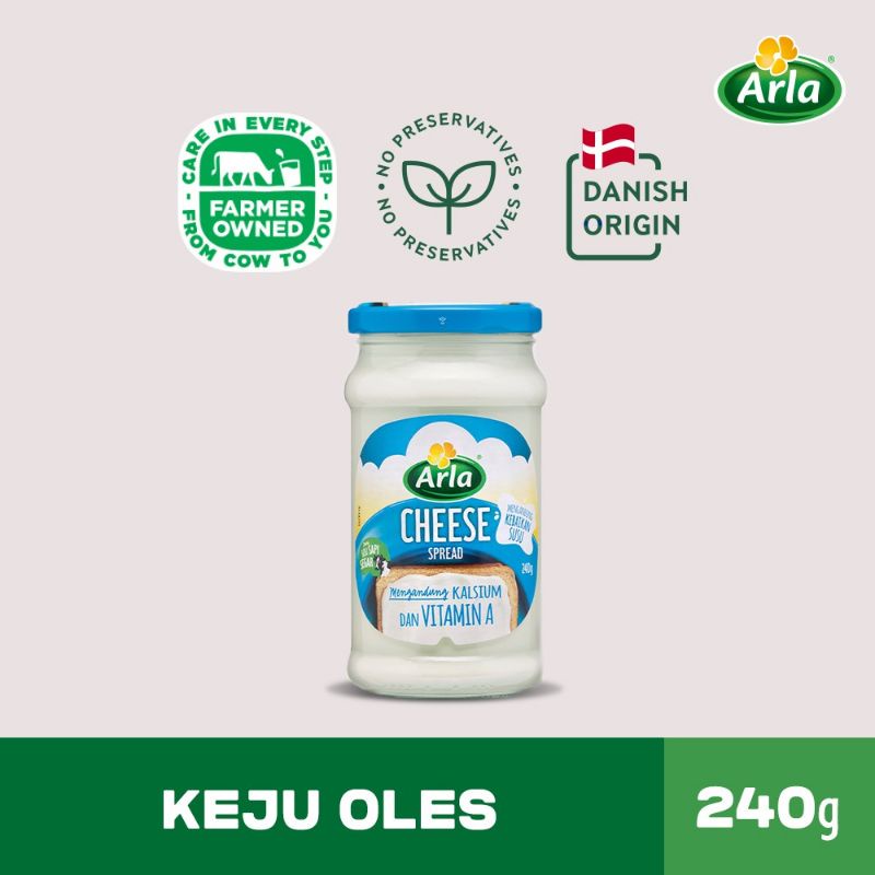 Arla Cheese Spread 240gr | Shopee Philippines