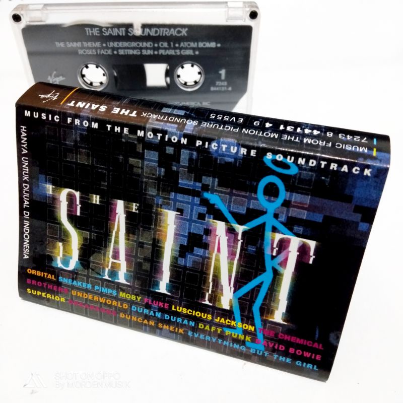 Cassette The Saint album soundtrack electronic pop Compilation | Shopee ...