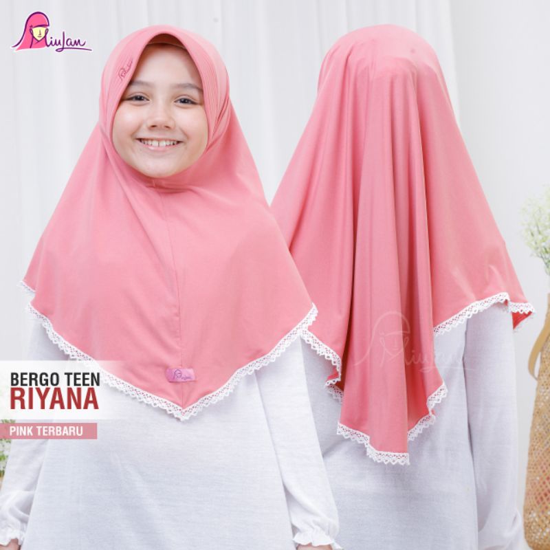 Bergo Miulan Riyana Teen's Latest | Shopee Philippines