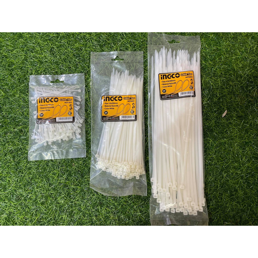 Ingco Cable Ties Self Locking Zip Ties Cable HCT1001 (Small) MERVILLE ...
