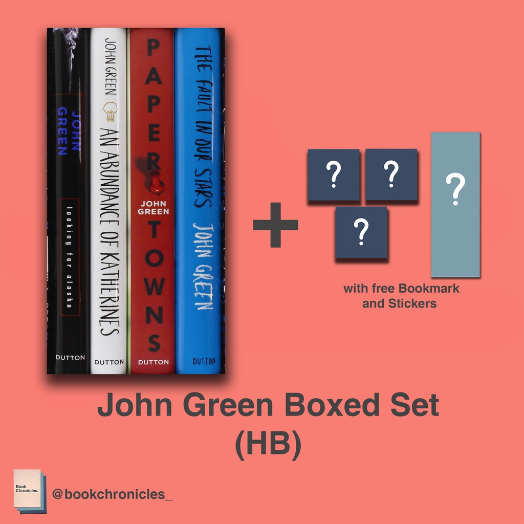 John Green Boxed Set (HB) | Shopee Philippines