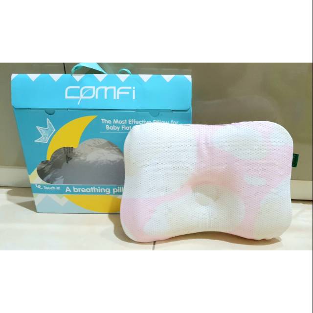 Comfi Breathing Pillow Newborn Pink (preloved) | Shopee Philippines