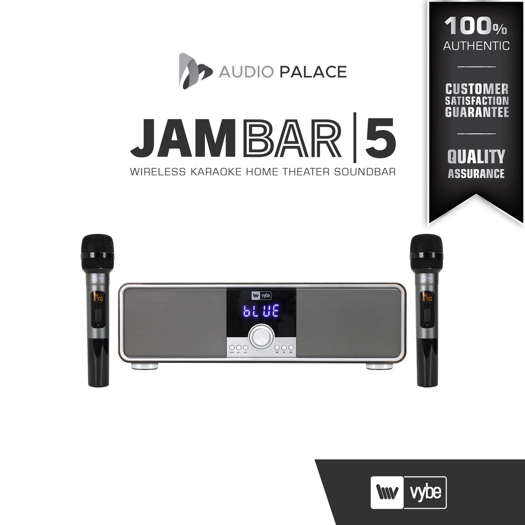 VYBE Jambar 5 Wireless Home Karaoke Soundbar | Shopee Philippines
