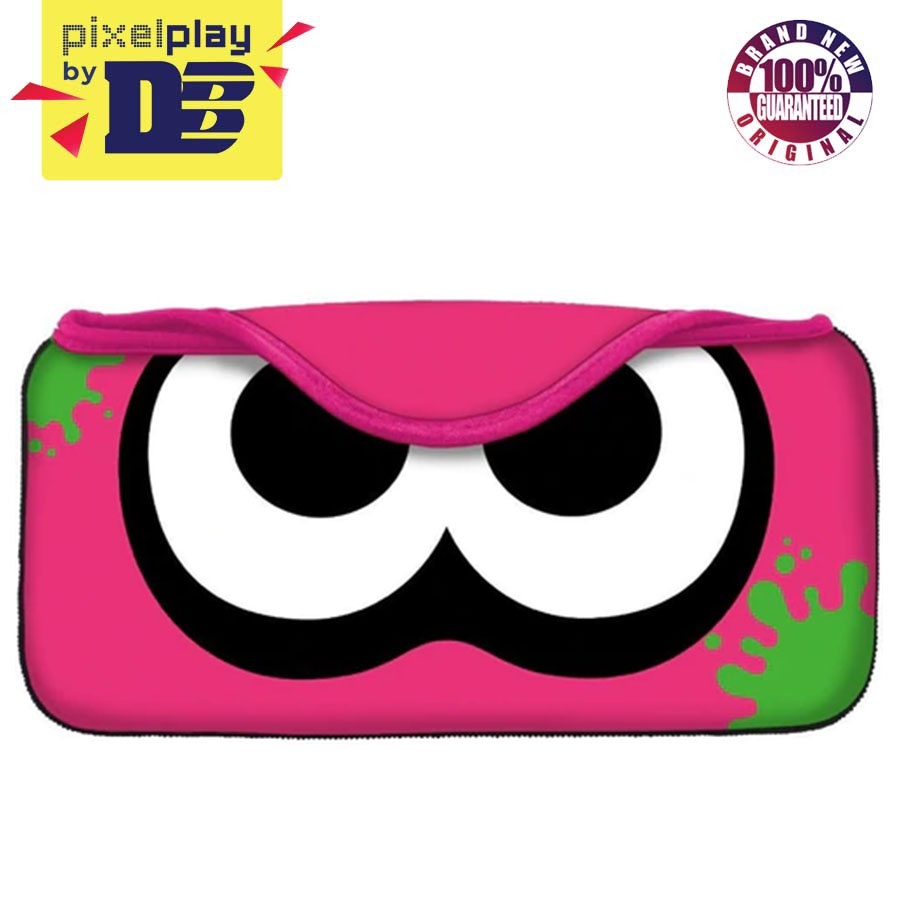 NSW Quick Pouch Collection Splatoon 2 (Neon Pink Squid) Jpn | Shopee ...