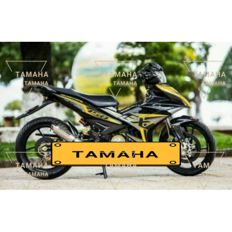 YAMAHA Y15 Y15zr V1 V2 Exciter Thai Black.RYC1 Yellow Cover set Free Emblem(×4) | Shopee Philippines