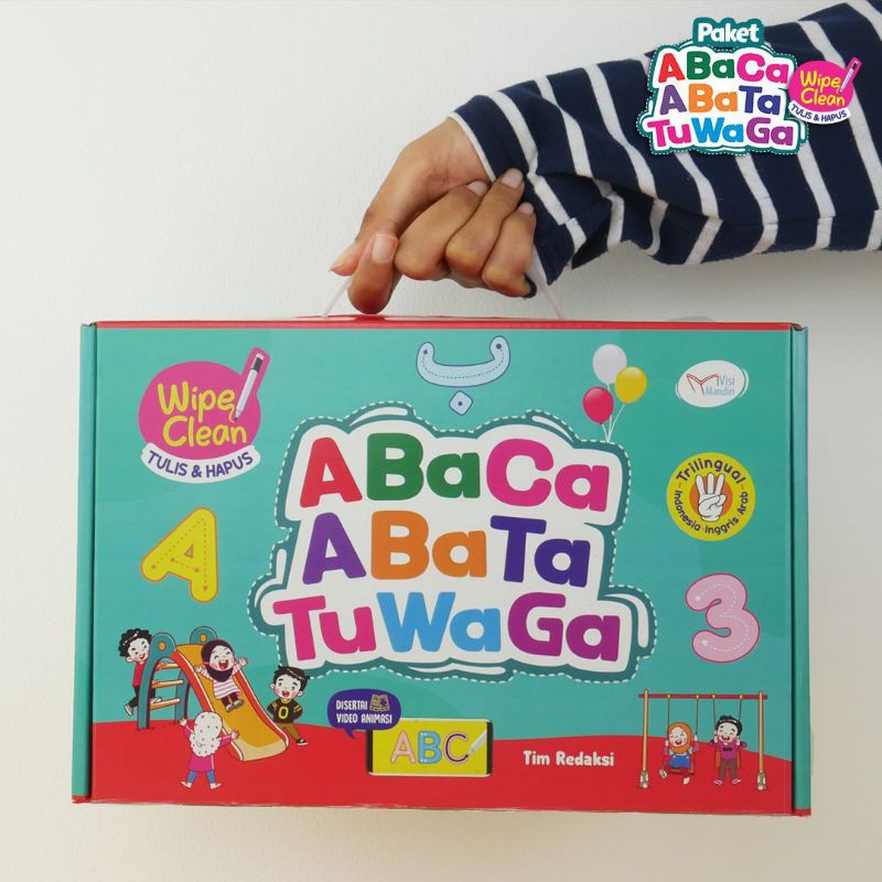 Abaca ABABATA TUWAGA book hijaiyah learning book for children 1 2 3 ...