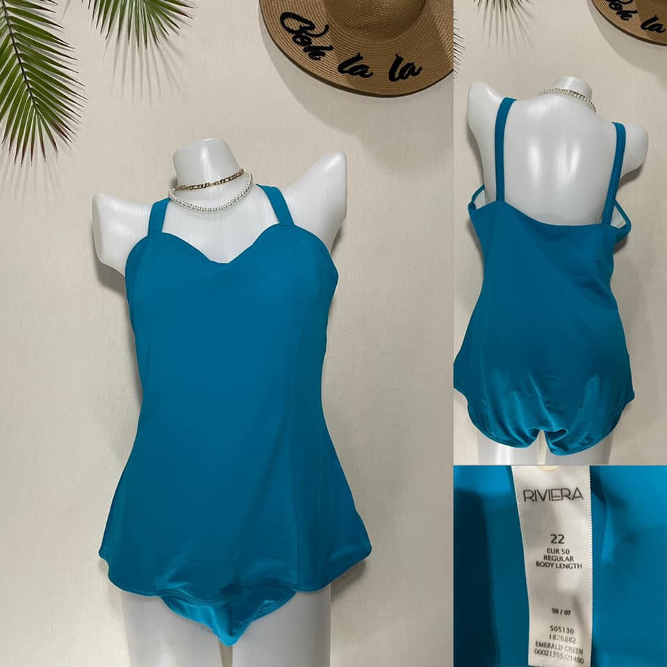 PRELOVED/THRIFTED! TRENDY SWIMSUIT - OCEAN | Shopee Philippines