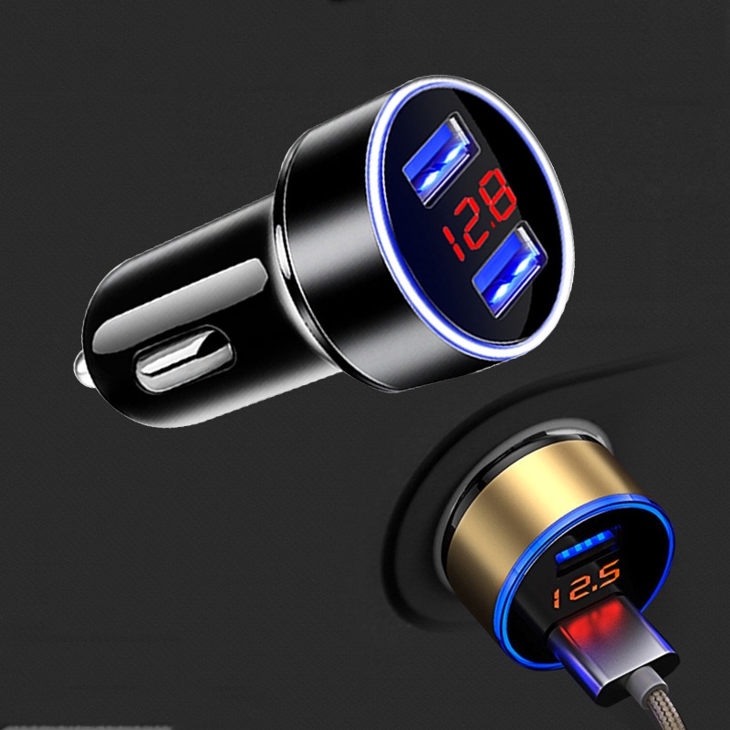 Car Charger For Cigarette Lighter Smart Phone USB Adapter Mobile Phone ...