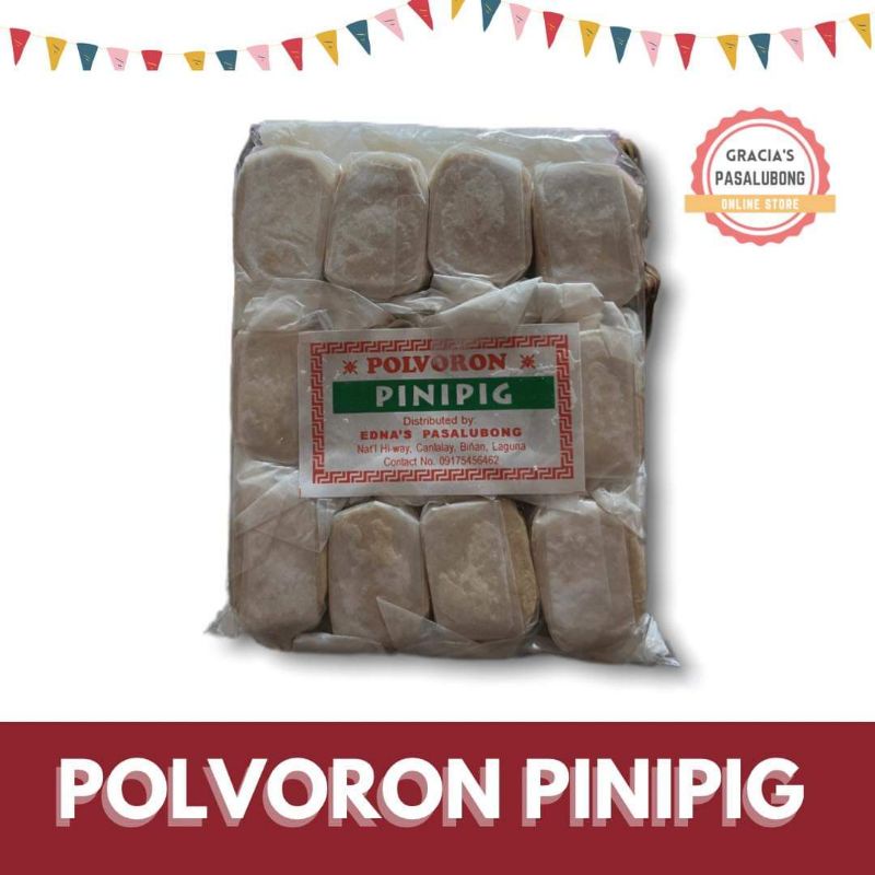Edna's Polvoron Pinipig/ Pili/Cashew | Shopee Philippines