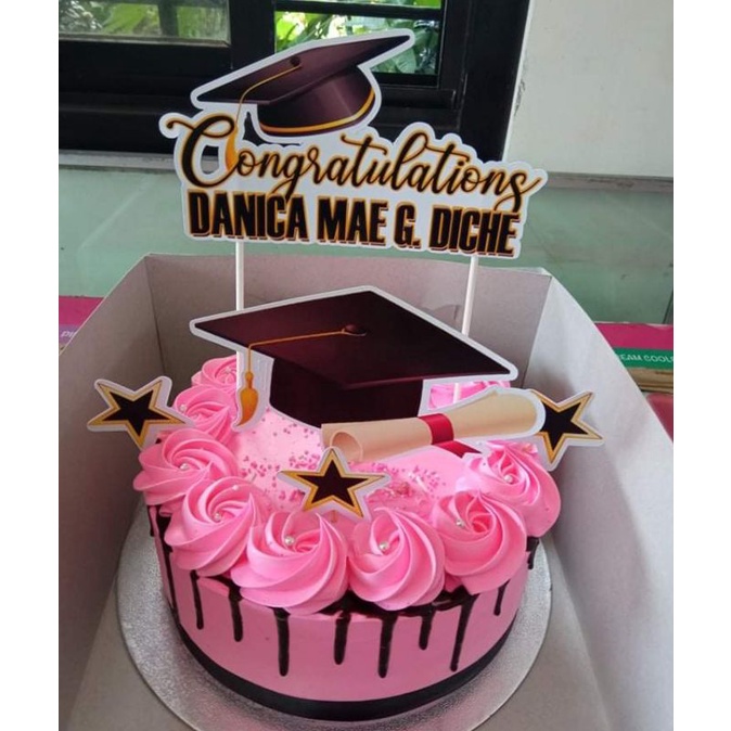 Graduation theme cake topper | Shopee Philippines