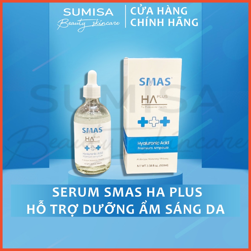 Smas HA Plus Serum Supports Brightening Skin 100ml | Shopee Philippines