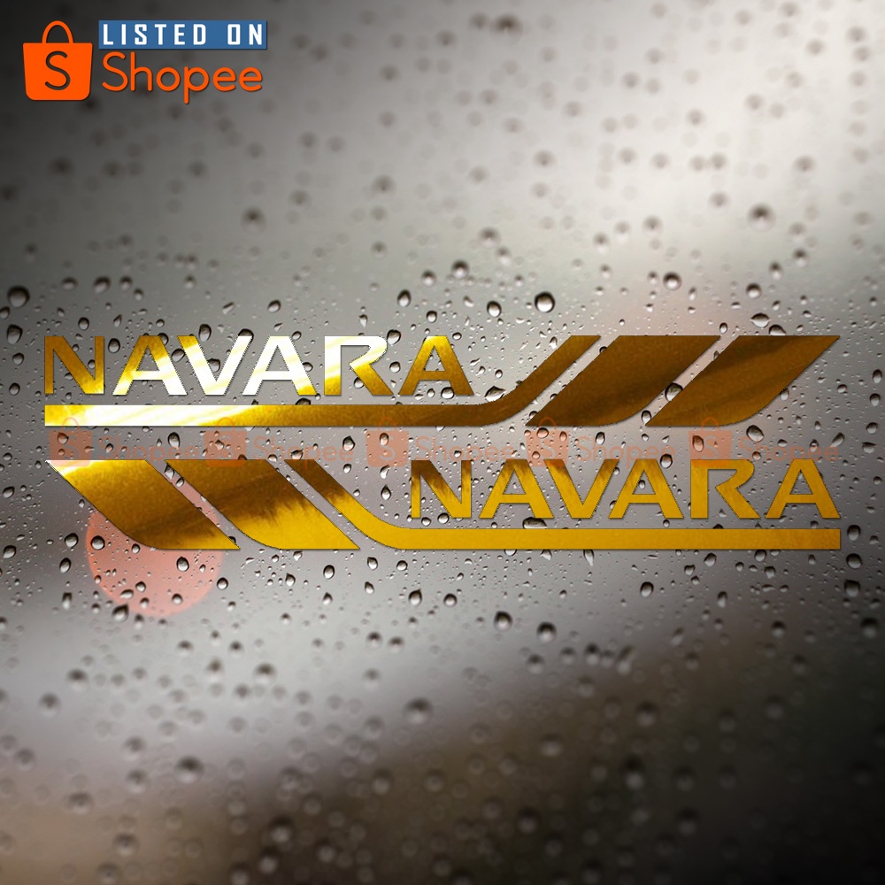 Stickers | 2x Nissan Navara | Racing | Decals | Stripes | Vinyl Weather ...
