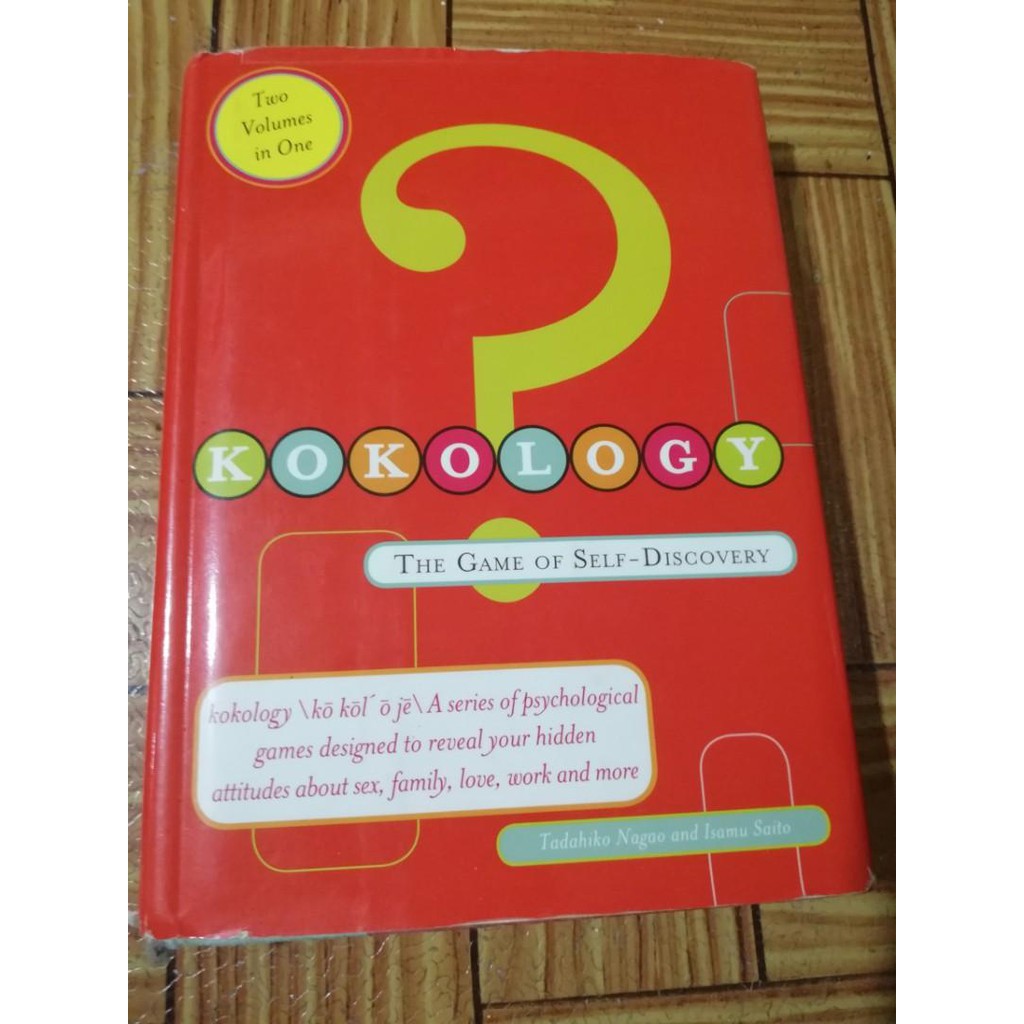 Kokology: The Game of Self Discovery (2 volumes in 1) | Shopee Philippines