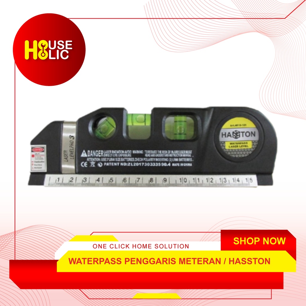 Laser Level Spirit Level - Hasston Meter Ruler Spirit Level 4610-101 ...
