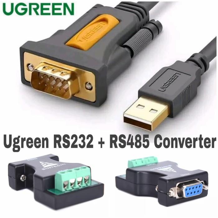 Ugreen USB to RS422 RS485 RS-422 RS-485 Serial Port DB9 Male Converter ...